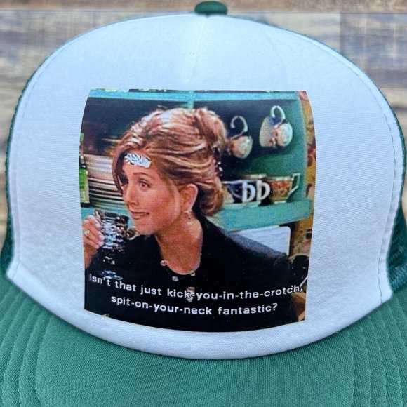 Unbranded | Accessories | Friends Meme Mens Trucker Hat Green Snapback ...